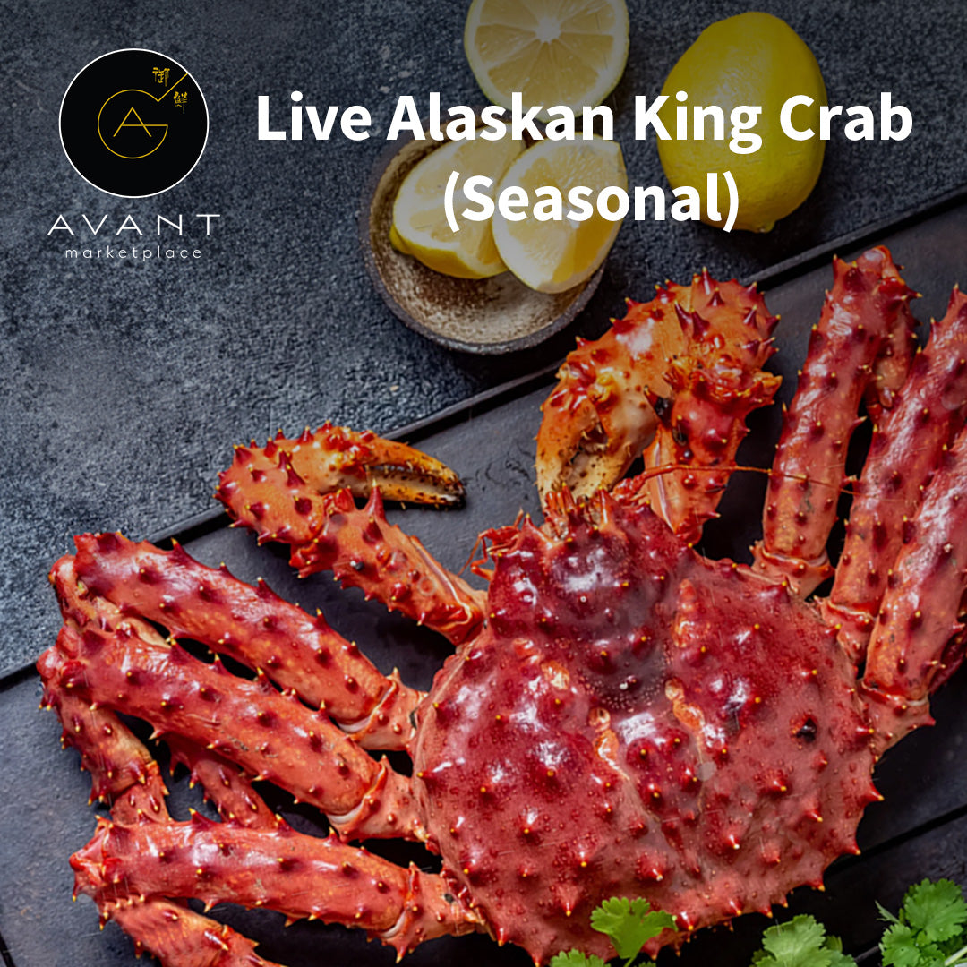 Live Alaskan King Crab | Seasonal & Live Seafood | Avant Seafood Market